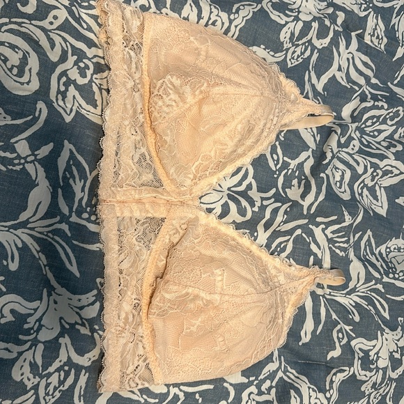 Rene Rofe | Intimates & Sleepwear | Wireless Lace Bra 3x 8in Under Boob ...